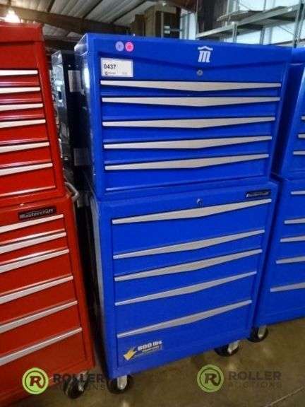 Mastercraft 5-Drawer Rolling Toolbox With 5-Drawer Top Box, 30in Wide ...
