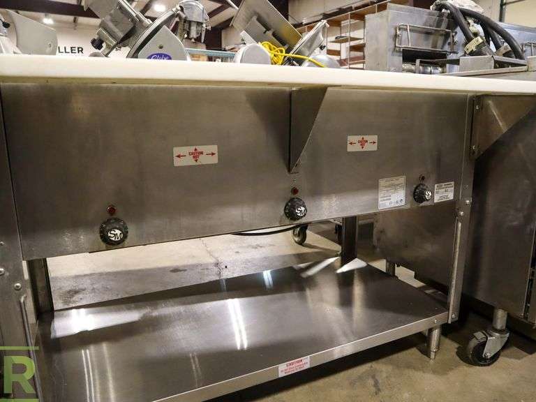 Supremetal SW-3E-120 Sealed Well 3-Hole Electric Steam Table - Roller ...