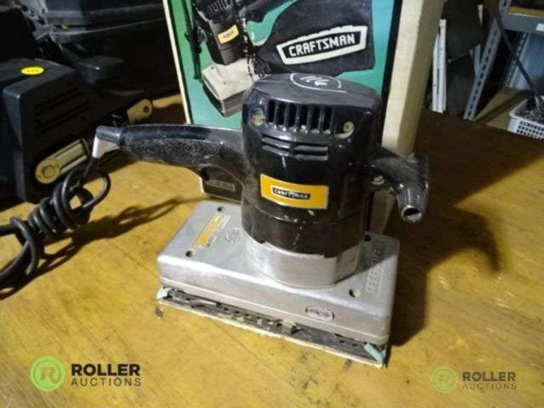 Craftsman 3in Belt Sander Dual Motion Dustless Sander - Roller Auctions