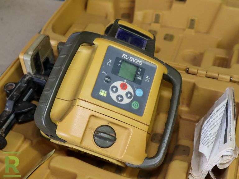 Topcon RL-SV2S Dual Slope Laser - Roller Auctions