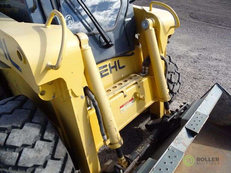 2008 GEHL 5640 Skid Steer Loader, Series E, Enclosed Cab, Turbo, 12,-16 ...