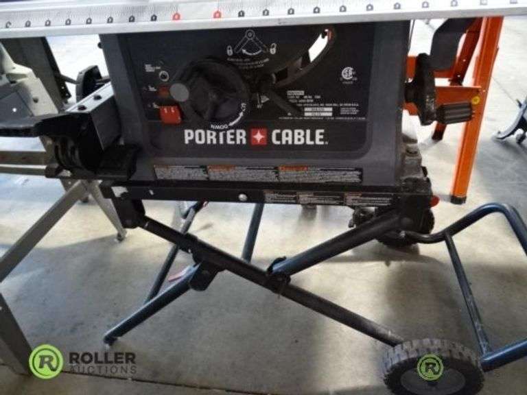 Porter Cable 10in Table Saw - Roller Auctions
