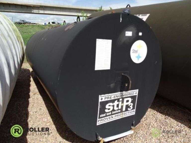 STI-P3 2000 Gallon Steel Horizontal Storage Tank, Double Wall, 5.5' x ...