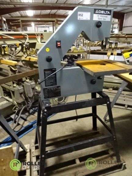 Delta 28-560 16in Vertical Bench Top Band Saw with Stand - Roller Auctions
