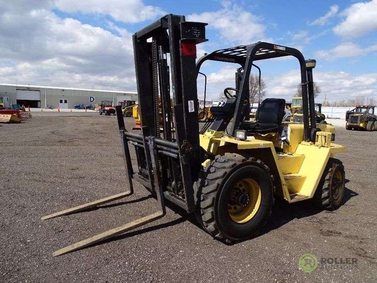 2001 EAGLE PICHER RC-60 6000 lb. Forklift, Perkins 4-Cylinder Diesel, 2 ...