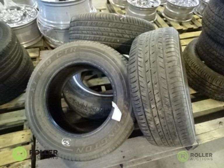 (3) Remington XT-120CTR P235 / 60R 15 98T M&S Tires, (1) Micheline ...