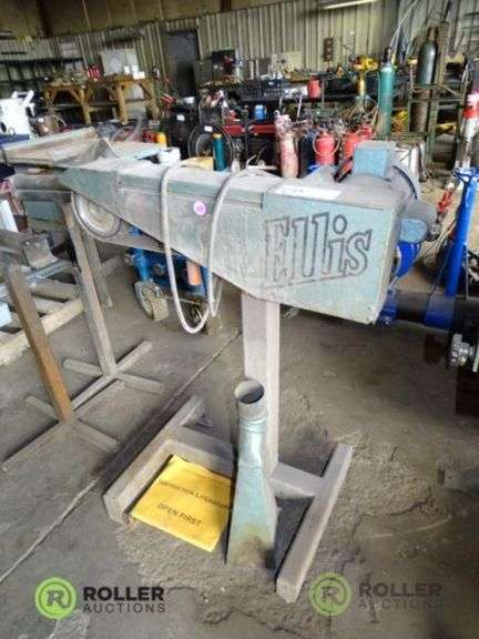 Ellis 6000 Belt Grinder, 1-HP Electric Motor - Roller Auctions