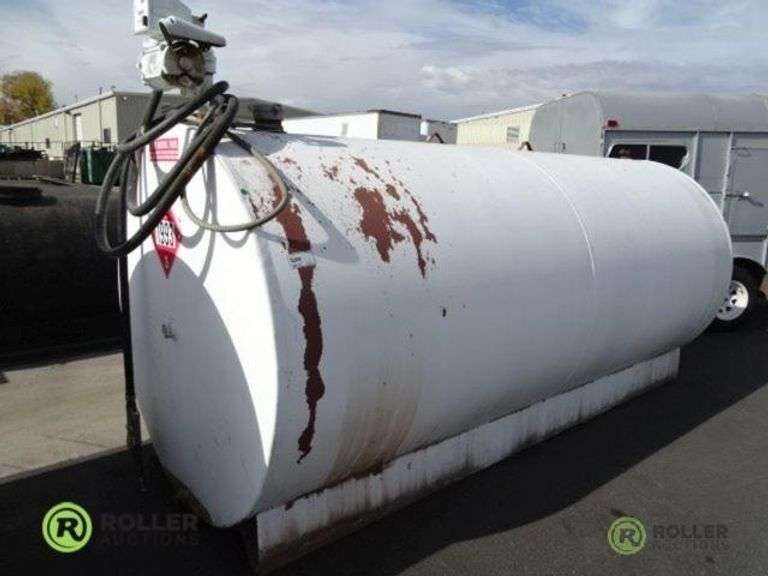 2000-Gallon Fuel Storage Tank With Franklin Electric 1121007416 Fuel ...