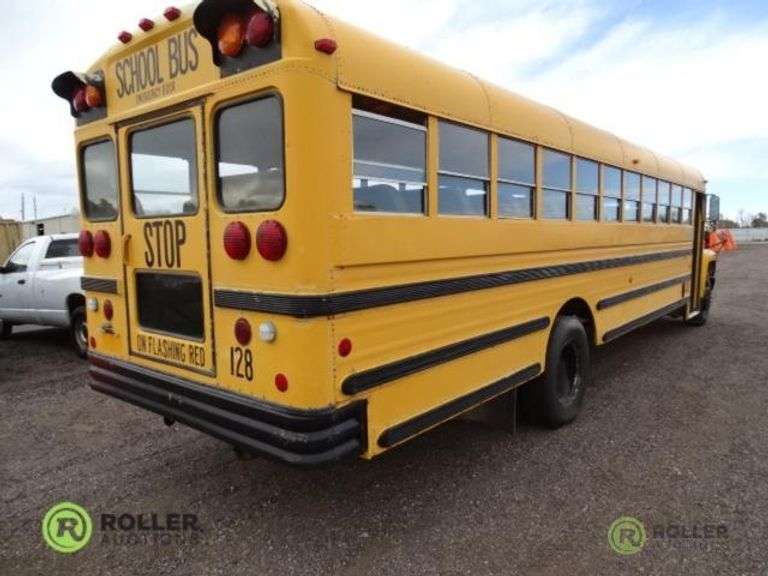 1986 FORD WARD 65-PASSENGER SHCOOL BUS, V8, Automatic, 24,000lbs GVWR ...