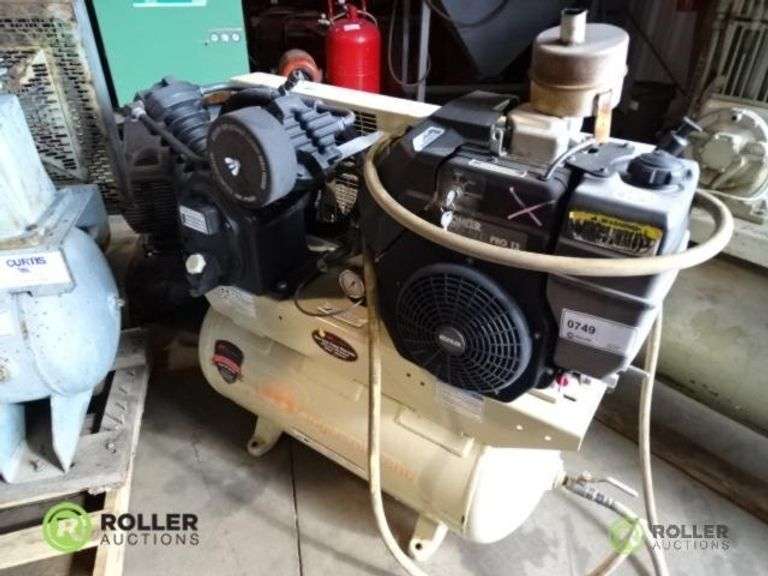 Ingersoll Rand 30-Gallon Horizontal Air Compressor - Roller Auctions