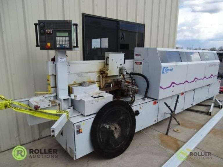 1997 Brandt Optimat KD 8712 -CF Edgebander, s/n 0-261-02-6780 - Roller ...