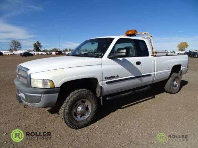 2001 DODGE RAM 2500 LARAMIE SLT 4X4 SUPER CAB PICKUP, Magnum 5.9L V8 ...