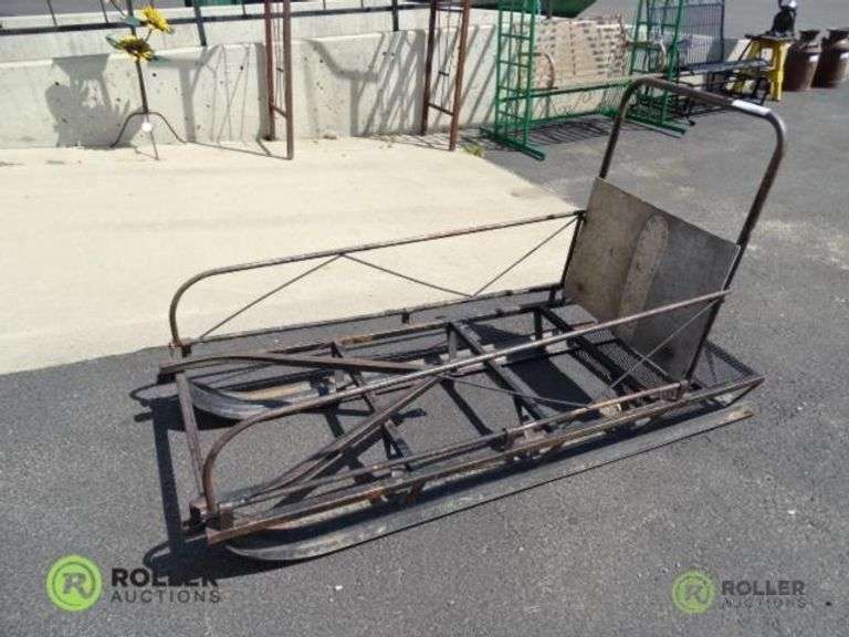 68in x 24in Metal Vintage Sled - Roller Auctions