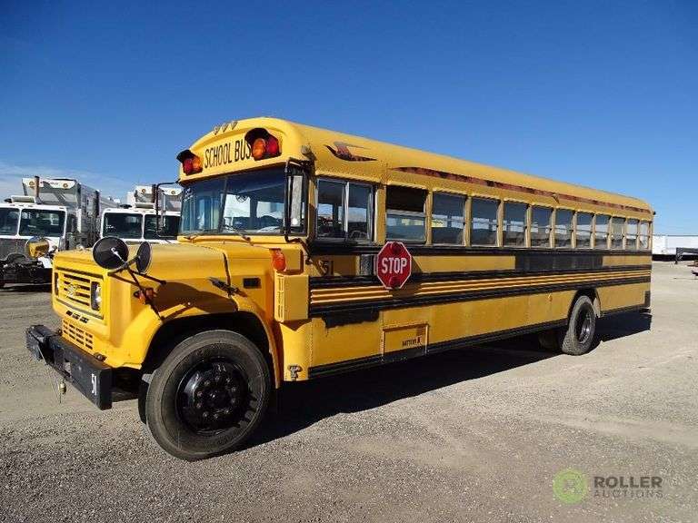 1988 CHEVROLET 60 66 Passenger School Bus, Diesel, ODOMETER READS:56091 ...