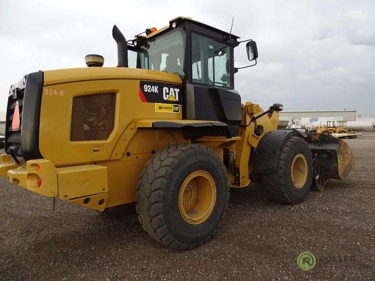 2014 CATERPILLAR 924K Wheel Loader, Quick Coupler, 3rd Valve, A/C Cab ...