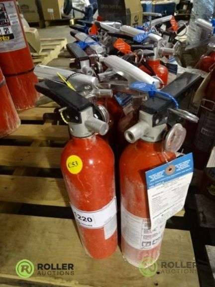 (20) Fire Extinguishers - Roller Auctions