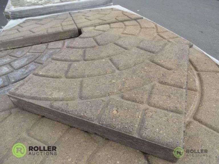 84-Pieces of Pavestone 16in Bella Cobble Charcoal Tan Paving Blocks ...