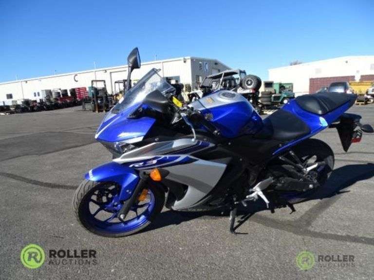 2016 YAMAHA R3 MOTORCYCLE, 300cc, Manual Mileage:1532 VIN ...