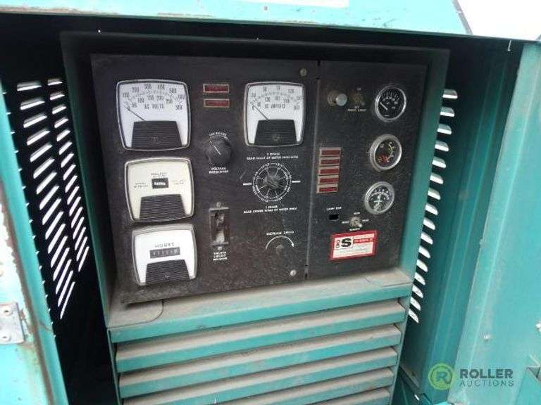Onan 60 KW Standby Generator, 6-Cylinder Diesel, County Unit, Hour ...