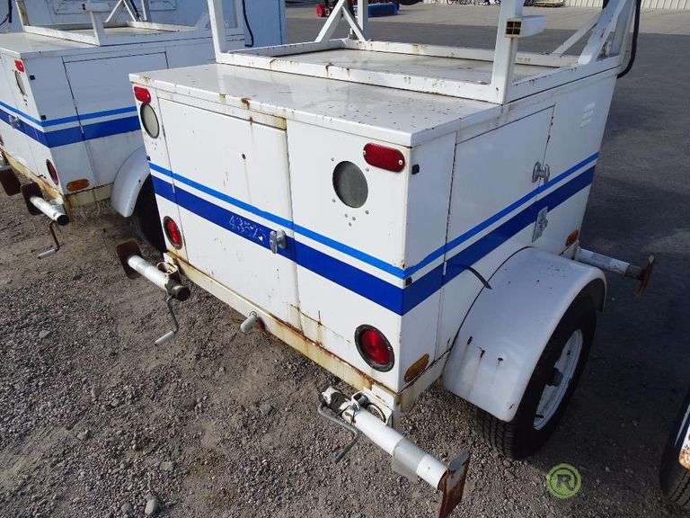 1995 TRL Speed Radar Trailer, Solar Powered VIN:SMTM00118 - Roller Auctions