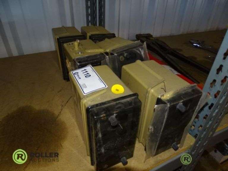 (6) Fisher 4660 Pressure Pilot - Roller Auctions