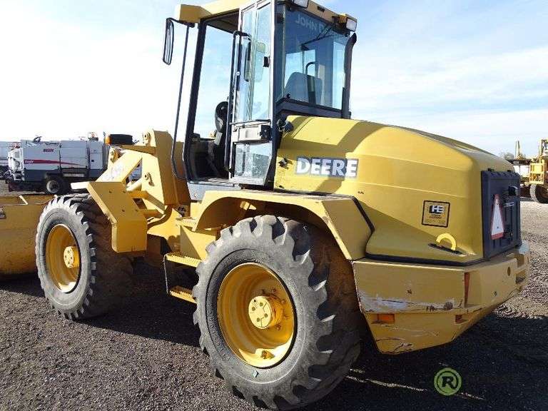 2004 John Deere 344H Wheel Loader, Quick Coupler, 17.5R25 Tires, County ...