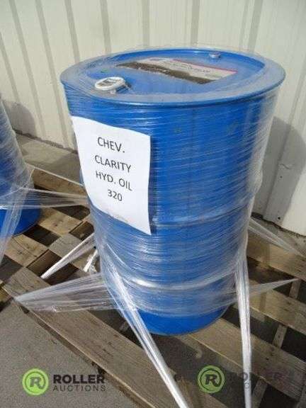 55-Gallon Chevron Clarity Paper Machine Oil ISO 320 - Roller Auctions
