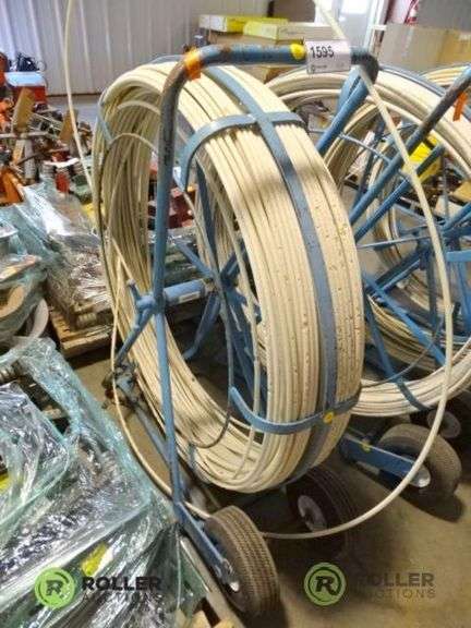 Condux 08083850 Condux Fiberglass Duct Rodder Cart - Roller Auctions