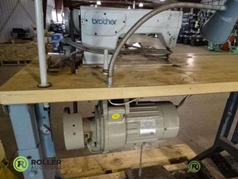 Brother DB2-B735-3 Commercial Sewing Machine - Roller Auctions