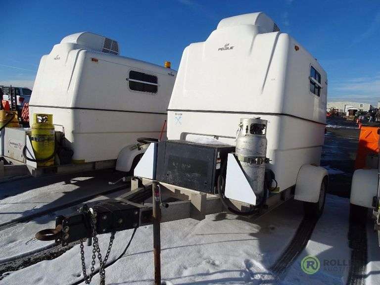 2008 PELSUE PODQWT-001 S/A FIBER OPTIC SPLICING TRAILER, Generac ...