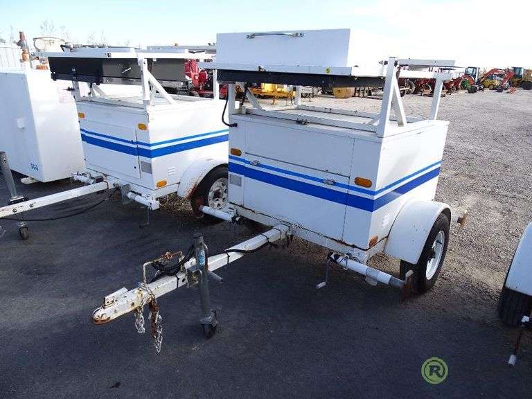 1995 TRL Speed Radar Trailer, Solar Powered VIN:SMTM00118 - Roller Auctions