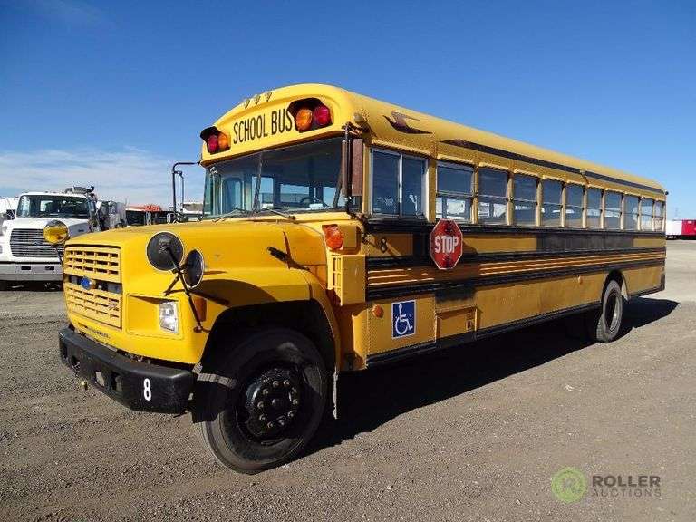 1986 FORD B700 30 Passenger School Bus, Diesel, ODOMETER READS:160877 ...