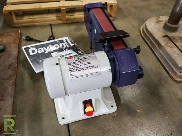 Dayton 2" Belt Grinder - Roller Auctions