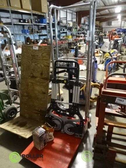 Dayton 4ECW7 880-Lb Hydraulic Lifter on Casters, Collapsible Dolly, etc ...