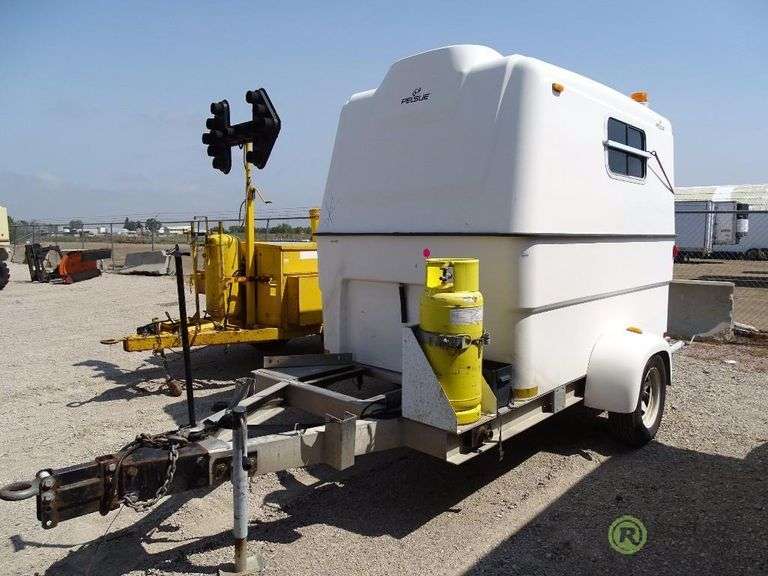 2008 PELSUE S/A Fiber Optic Enclosed Trailer, 2990 LB GVWR VIN ...