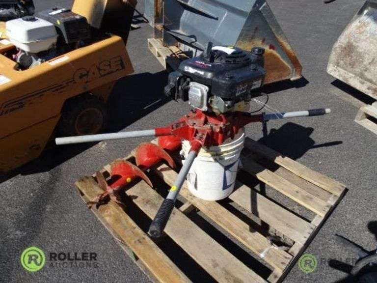 General 330 2-Man Post Hole Digger With Honda 5.0 Engine and 10in Auger ...