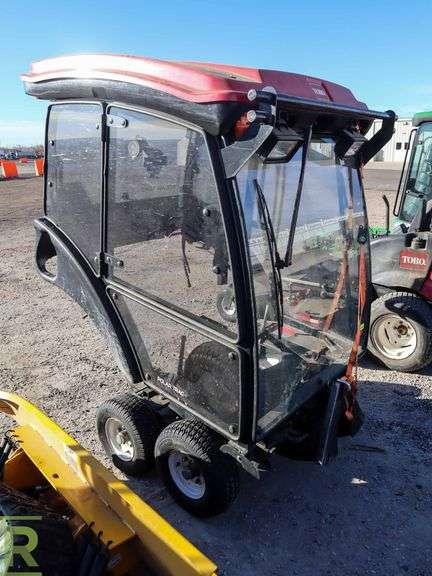 Toro Polar Trac Kit Includes Enclosed Cab, Tracks & 4' Plow - Roller ...