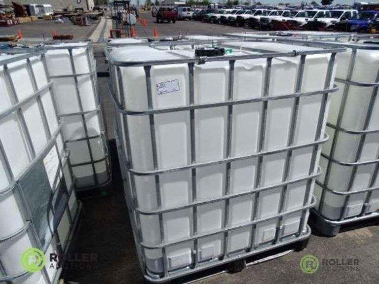 Hy-Bon HB-150-FSC 330-Gallon Crated Poly Tank - Roller Auctions