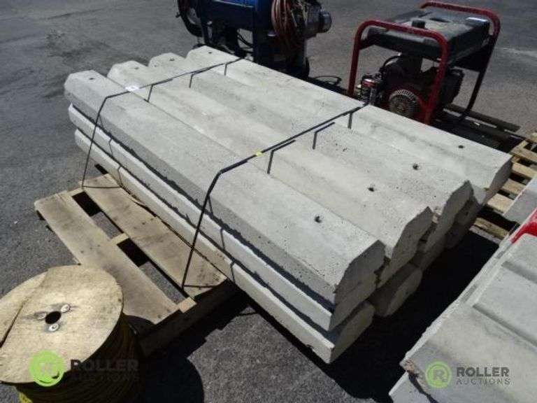 (12) 72in Concrete Parking Blocks - Roller Auctions