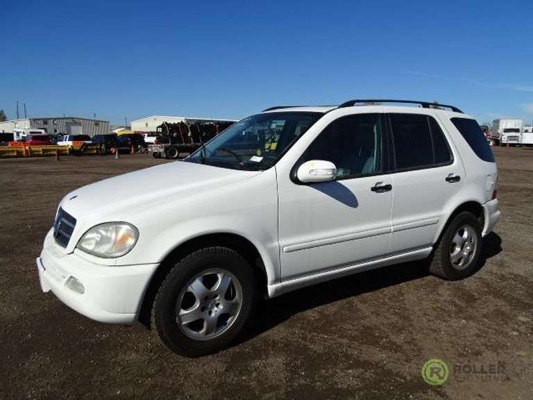 2004 MERCEDES ML 350 4X4 SUV, V8, Auotmatic, Odometer Reads: 130,920 ...