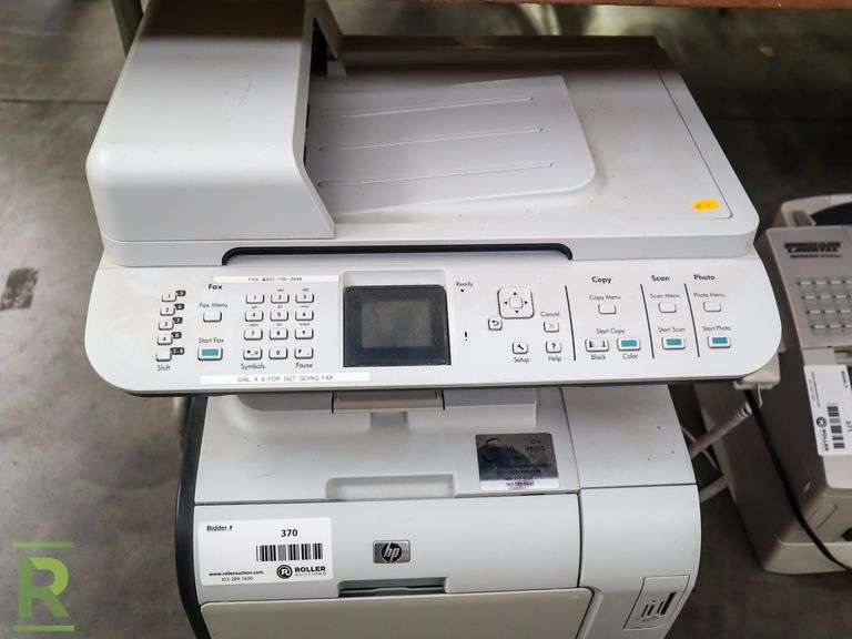 Hp Color LaserJet CM2320 Scan / Copy / Fax Machine - Roller Auctions