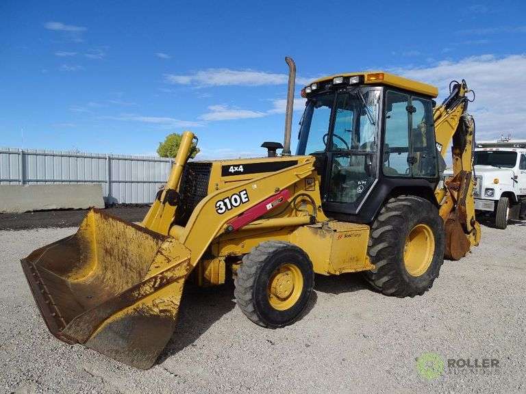 2000 JOHN DEERE 310E 4WD Loader/ Backhoe, Extendahoe, Auxiliary ...