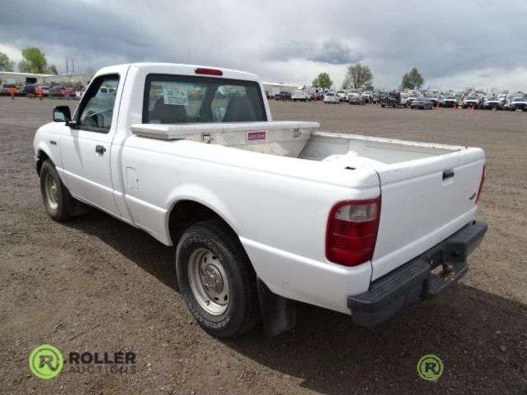 2002 FORD RANGER PICKUP, 4-Cylinder, Manual, New Clutch Mileage:EXEMPT ...