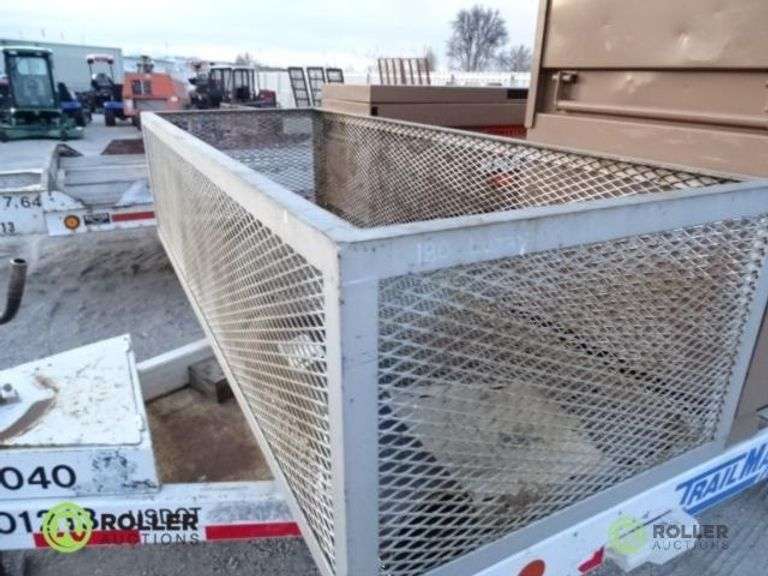 2012 TRAILMAX T16F T/A EQUIPMENT TRAILER, 8' x 21' Deck, 18,000 LB GVWR ...