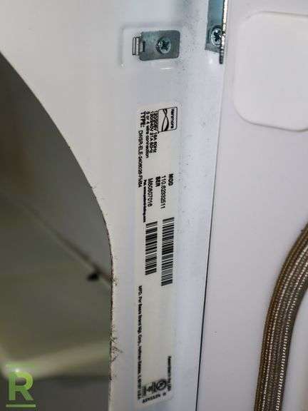 Kenmore 110.62332511 Dryer - Roller Auctions