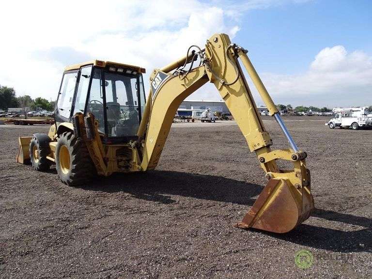 1998 CATERPILLAR 416C 4WD Loader/ Backhoe, Extendahoe, Turbo, EROPS, 24 ...