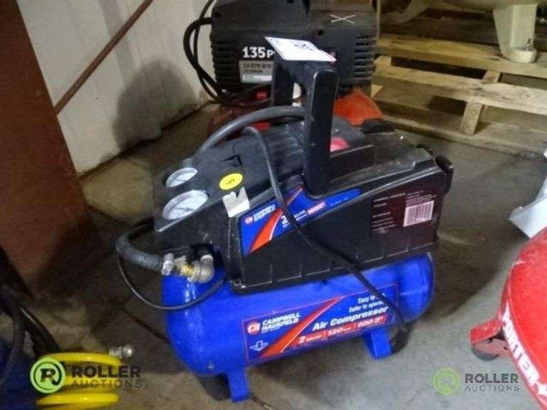 Campbell Hausfeld FP204800 2-Gallon Horizontal Air Compressor - Roller ...