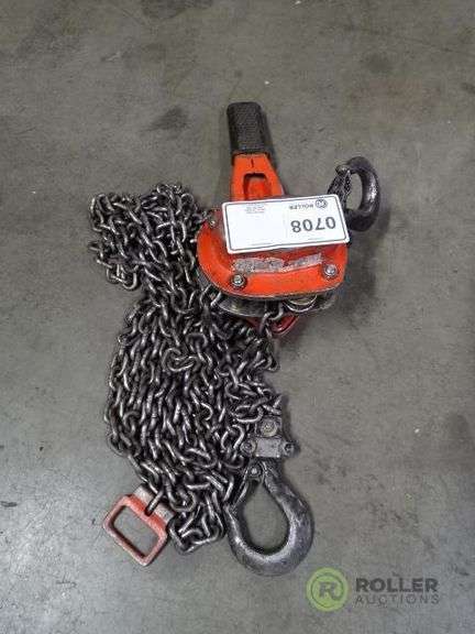 3/4 Ton Chain Hoist - Roller Auctions