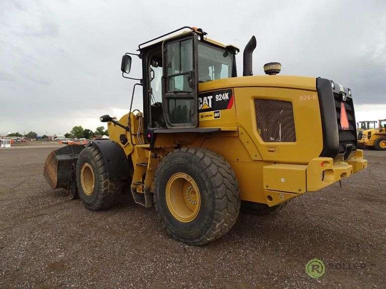 2014 CATERPILLAR 924K Wheel Loader, Quick Coupler, 3rd Valve, A/C Cab ...