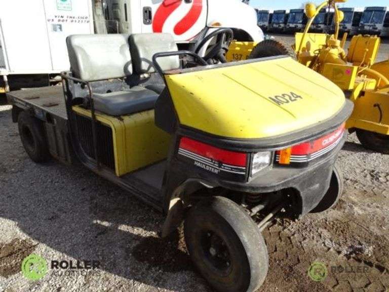 CUSHMAN HAULSTER, Perkins 3-Cylinder Diesel Engine, Please Note This ...